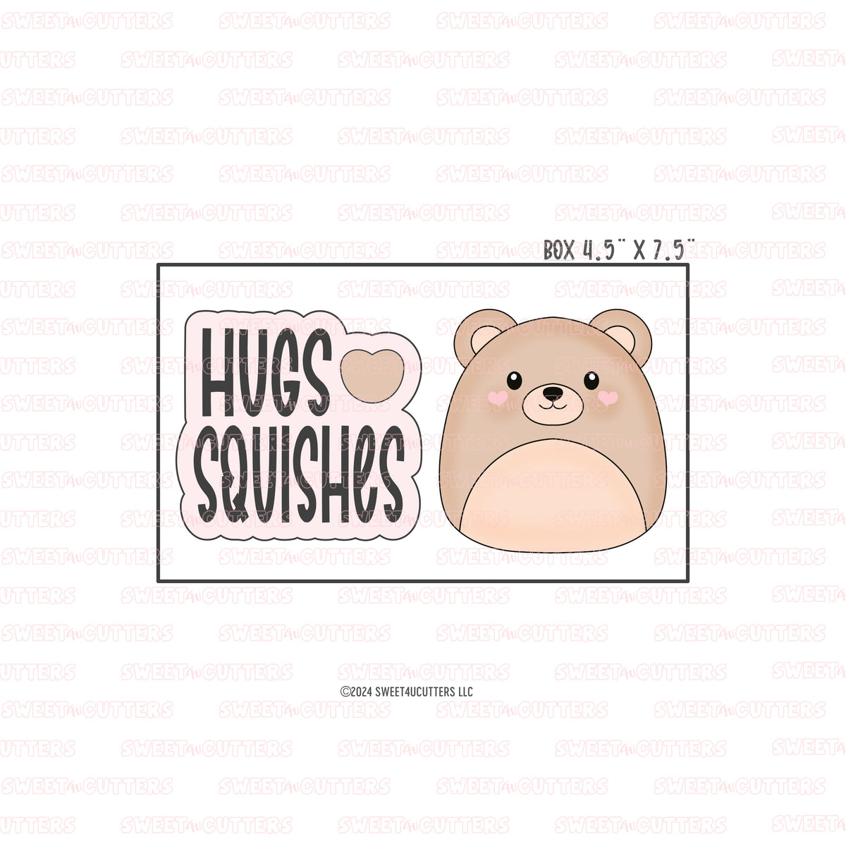 Hugs and Squishes Set Cookie Cutter 24 – Sweet4ucutters