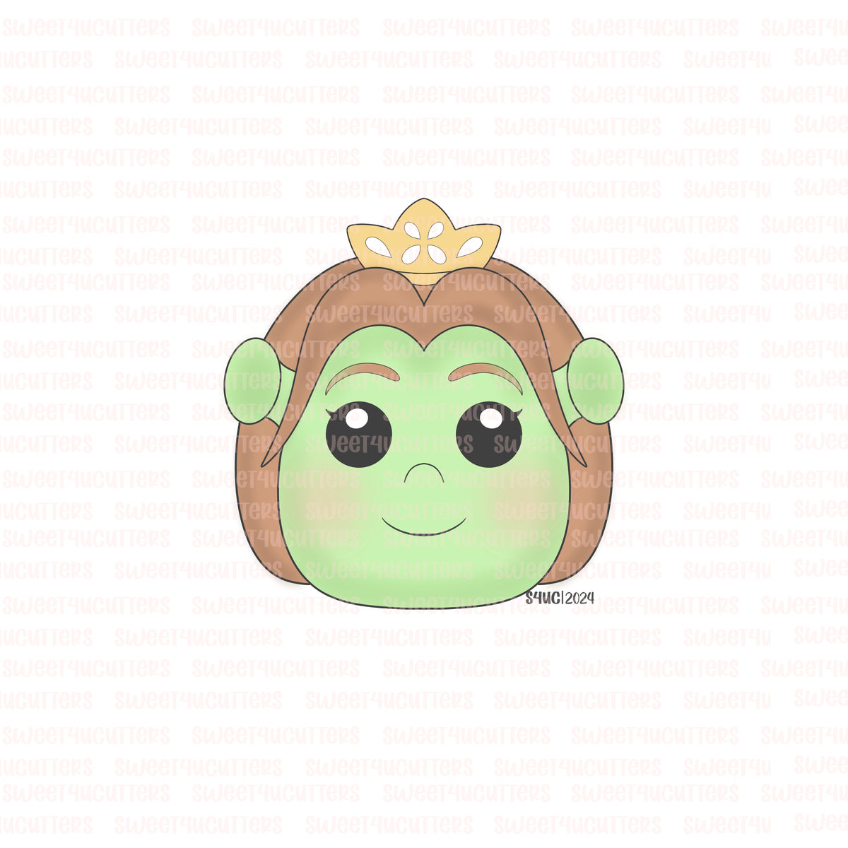 Princess Ogre - Cookie cutter - Sweet4ucutters