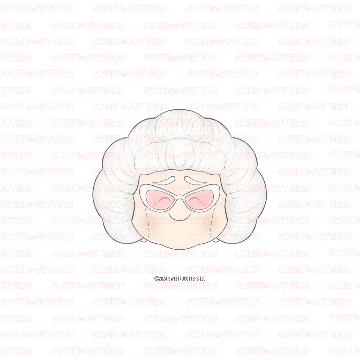 Nostalgia Face Cookie Cutter – Sweet4ucutters