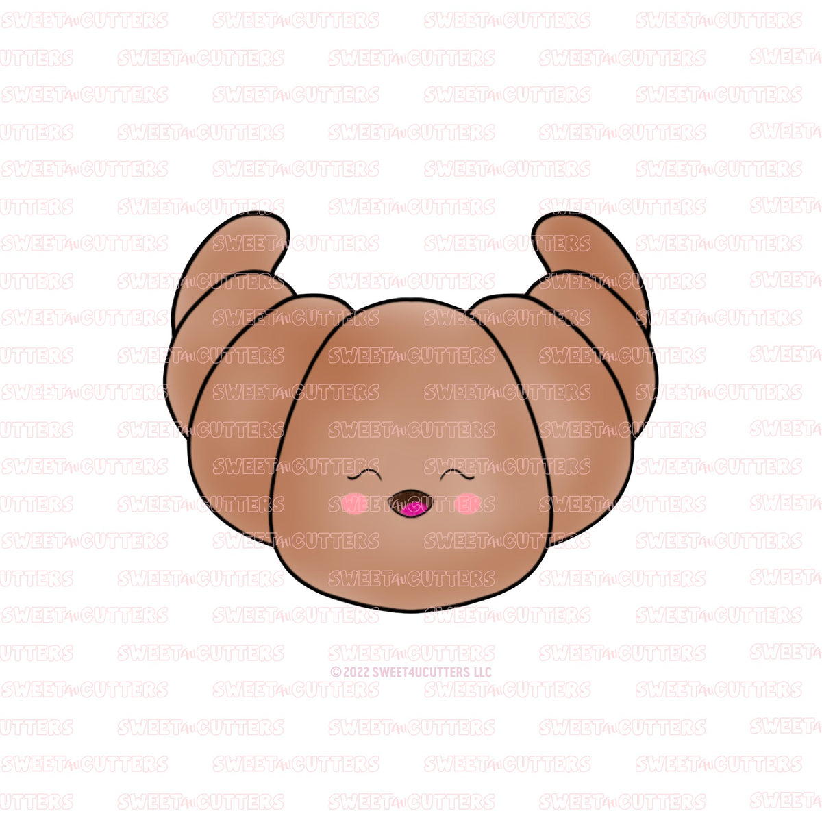 Cuernito cookie cutter – Sweet4ucutters