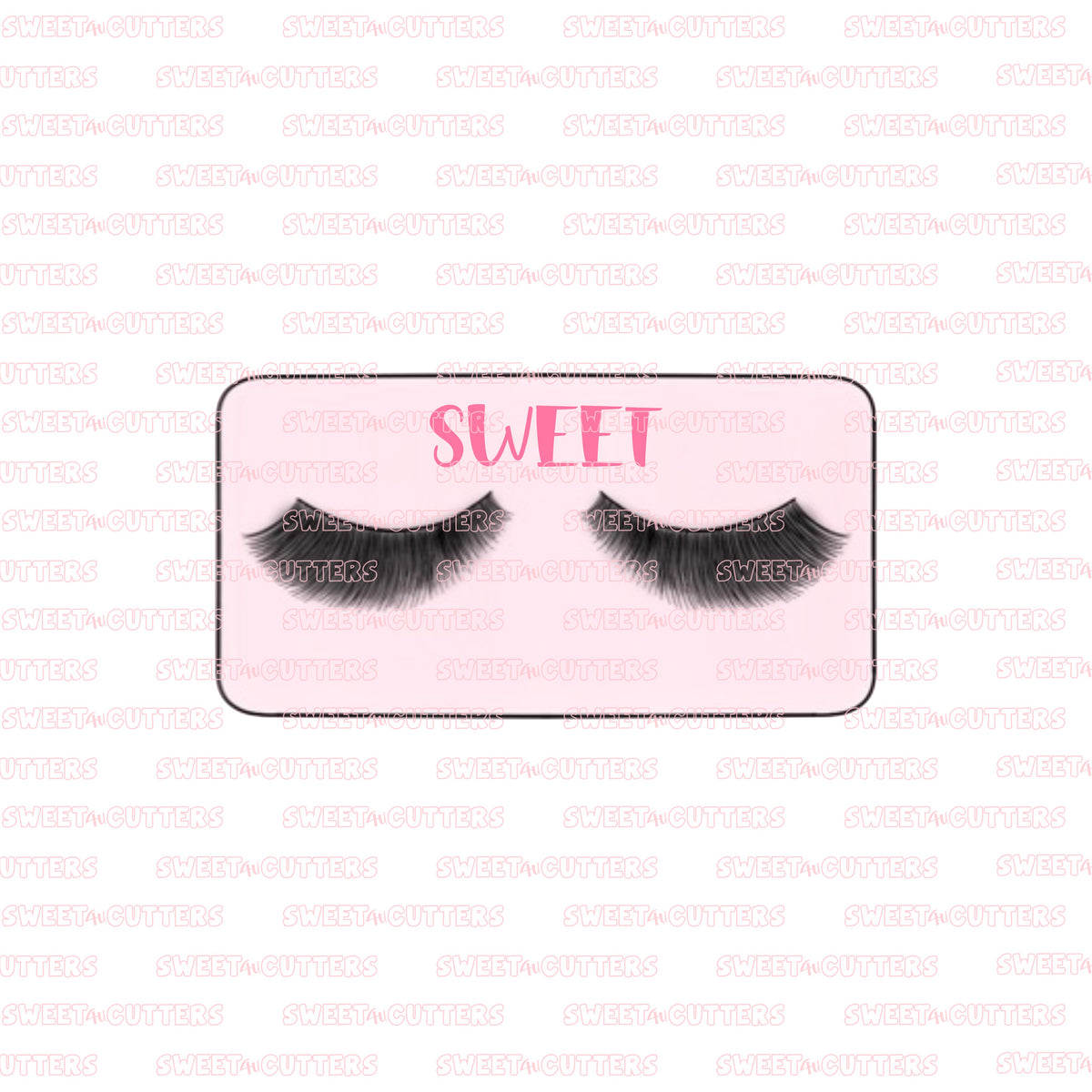 Lashes Cookie Cutter – Sweet4ucutters