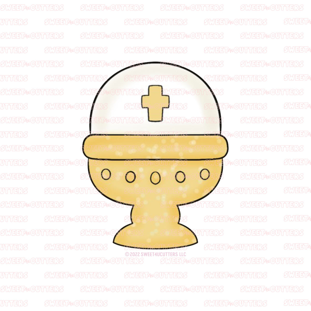 Holy communion chalice cookie cutter – Sweet4ucutters