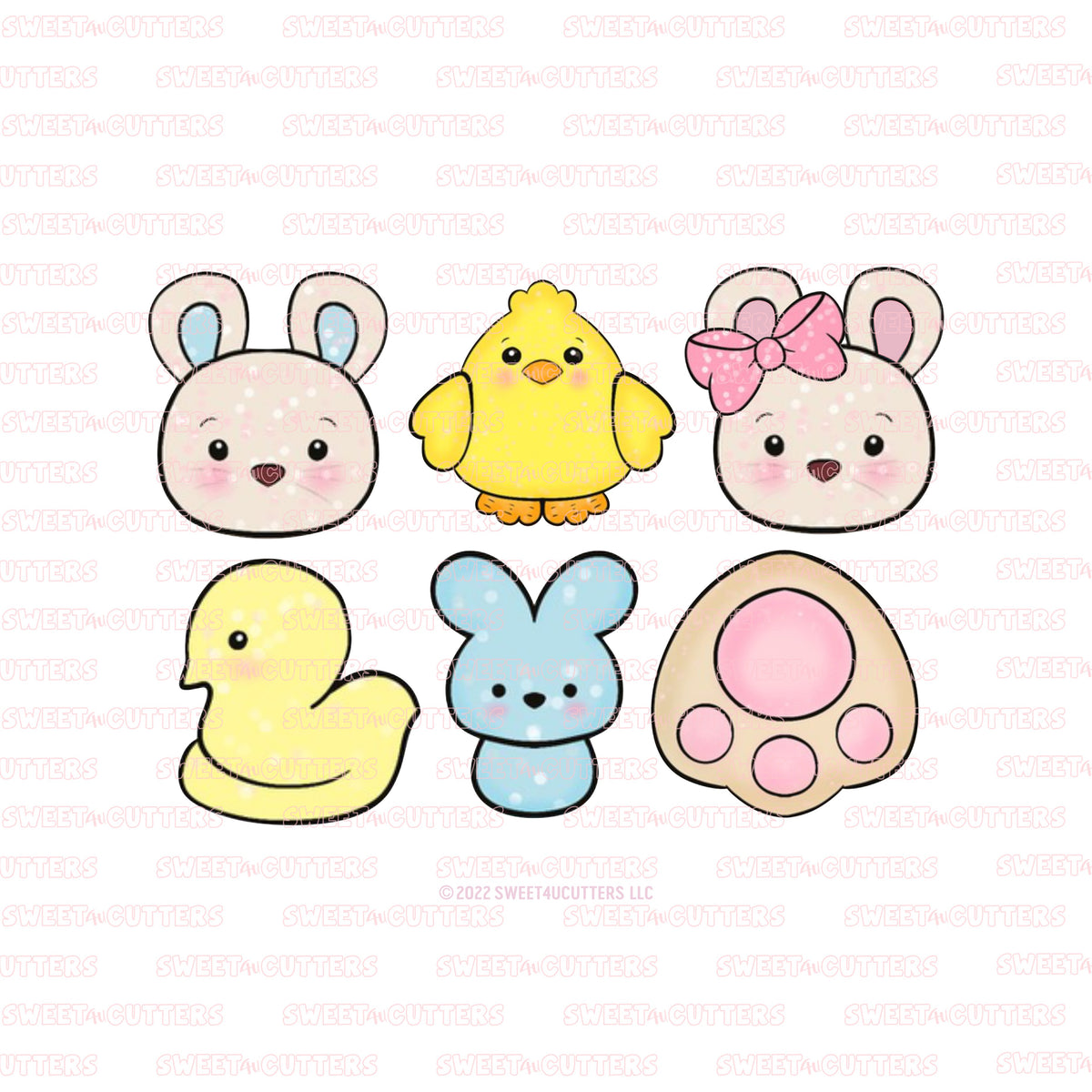 Easter mini cookie cutters – Sweet4ucutters