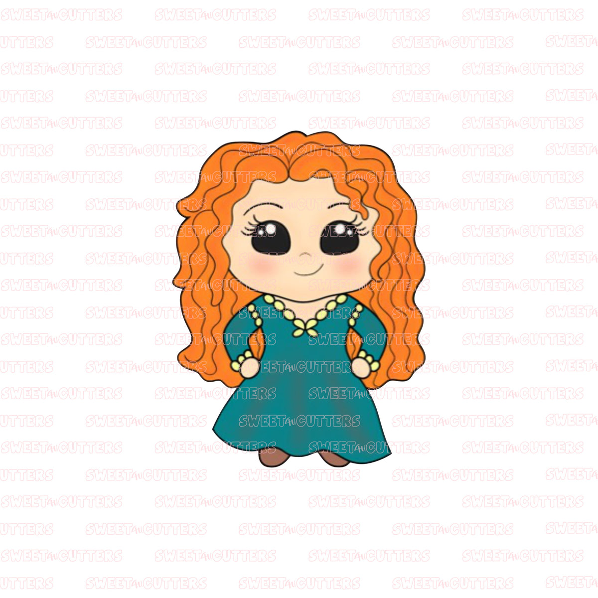 Merida Cookie Cutter – Sweet4ucutters