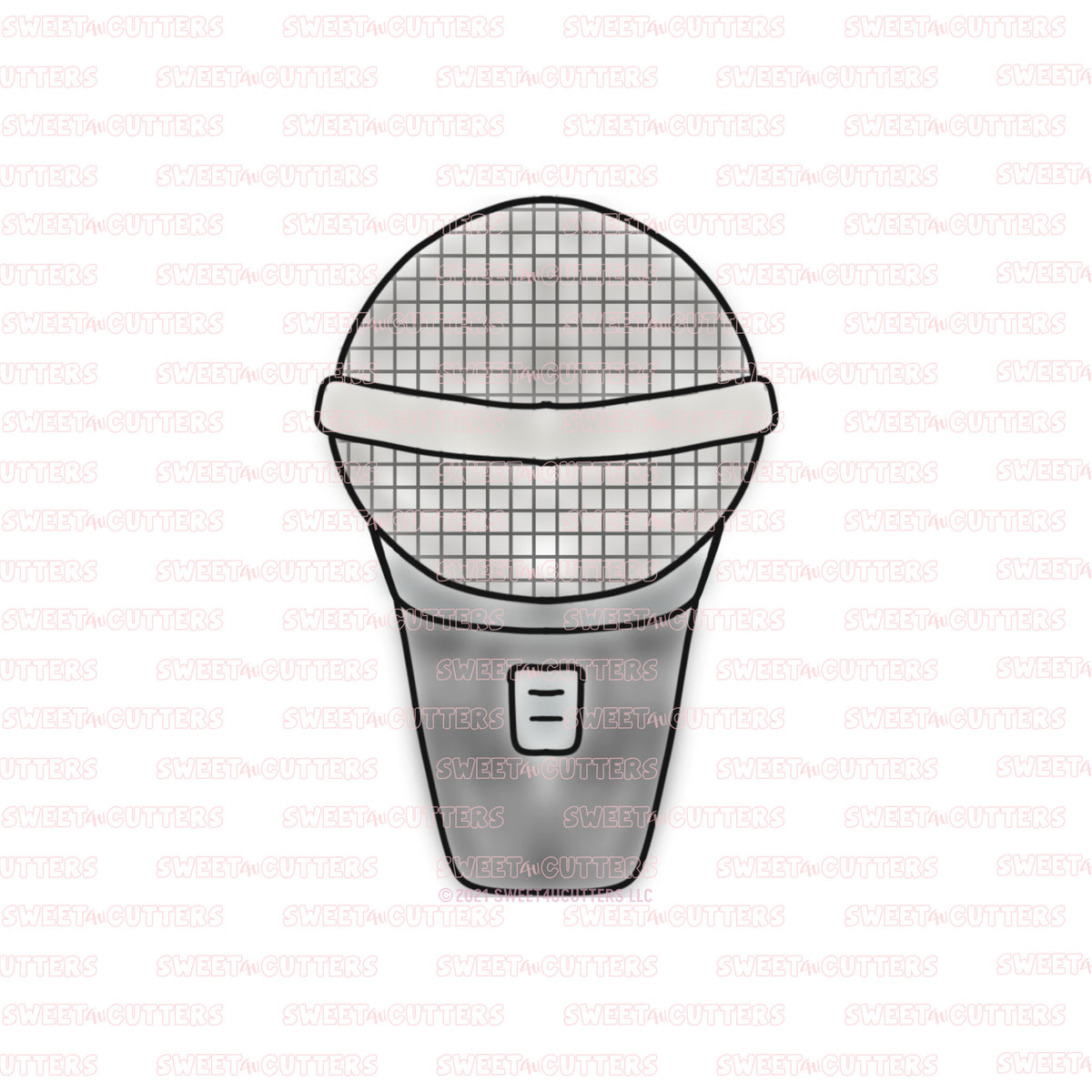 Microphone cookie cutter – Sweet4ucutters