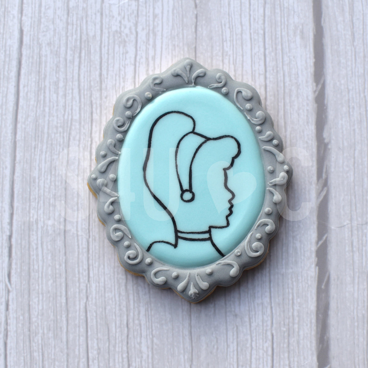 Mirror plaque cookie cutter – Sweet4ucutters