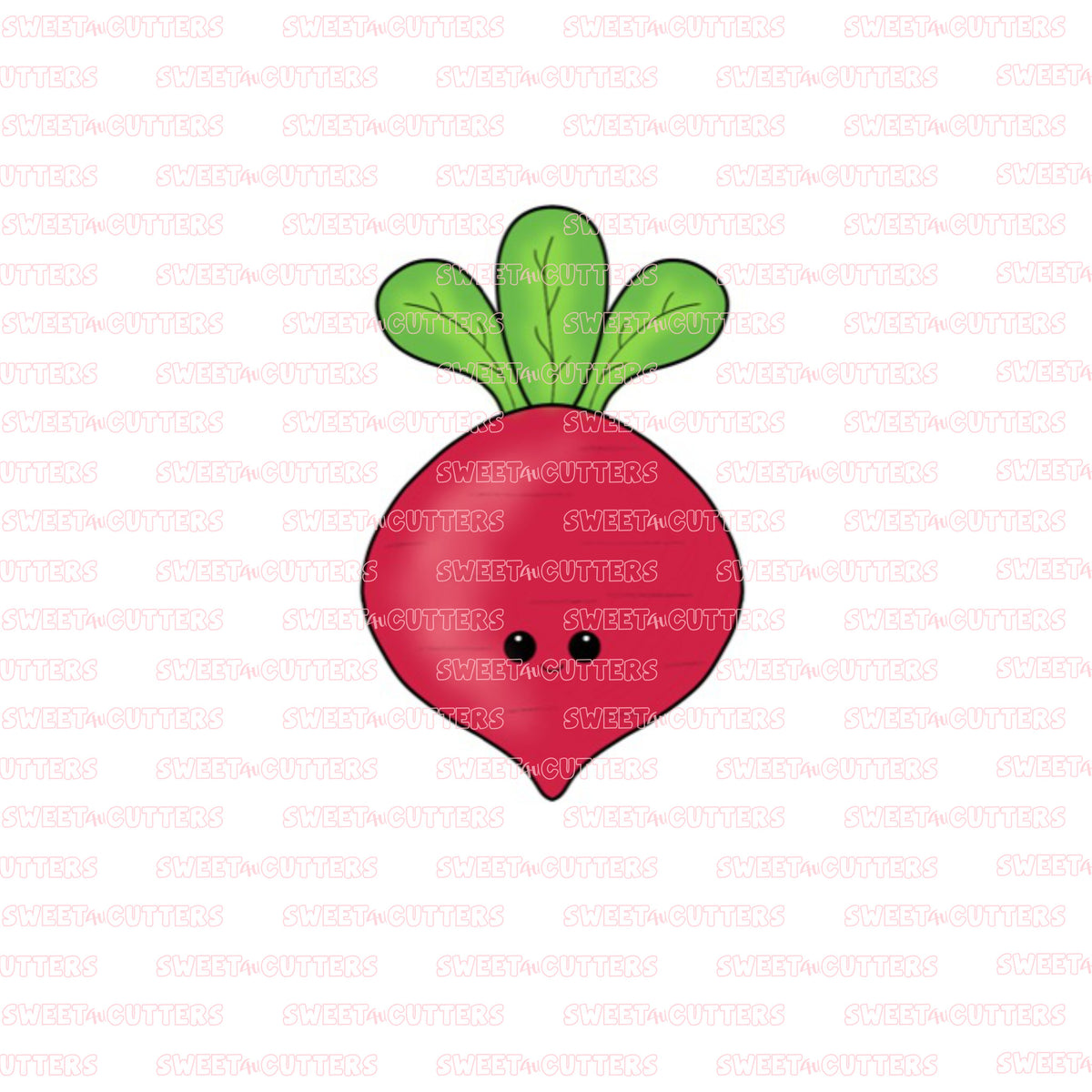 Radish Cookie cutter – Sweet4ucutters
