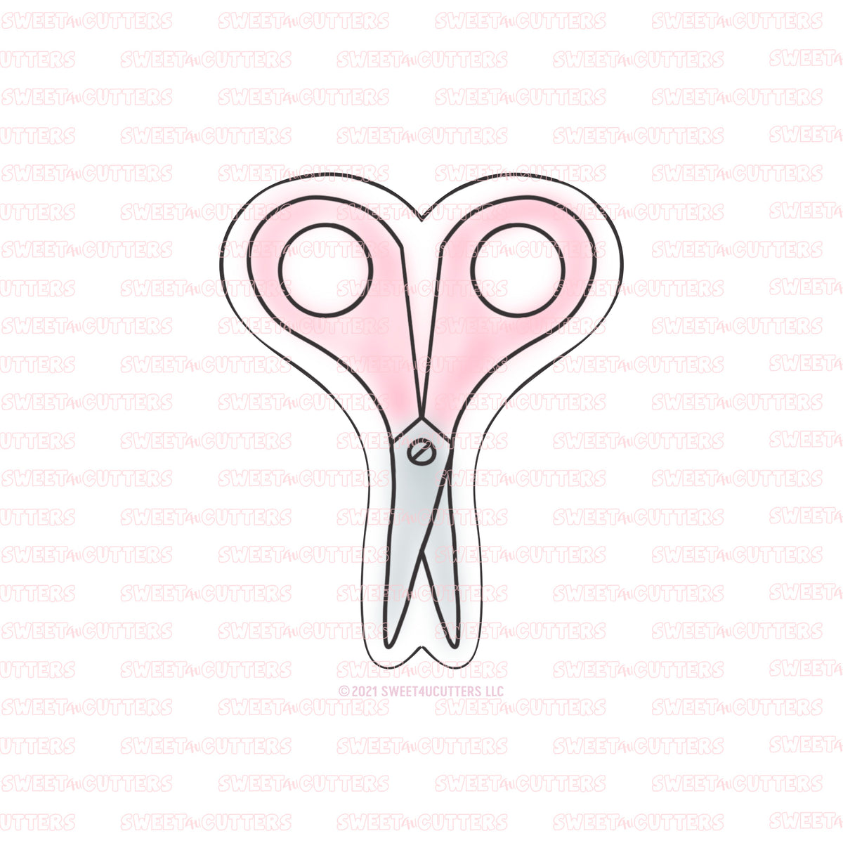Scissors cookie cutter – Sweet4ucutters